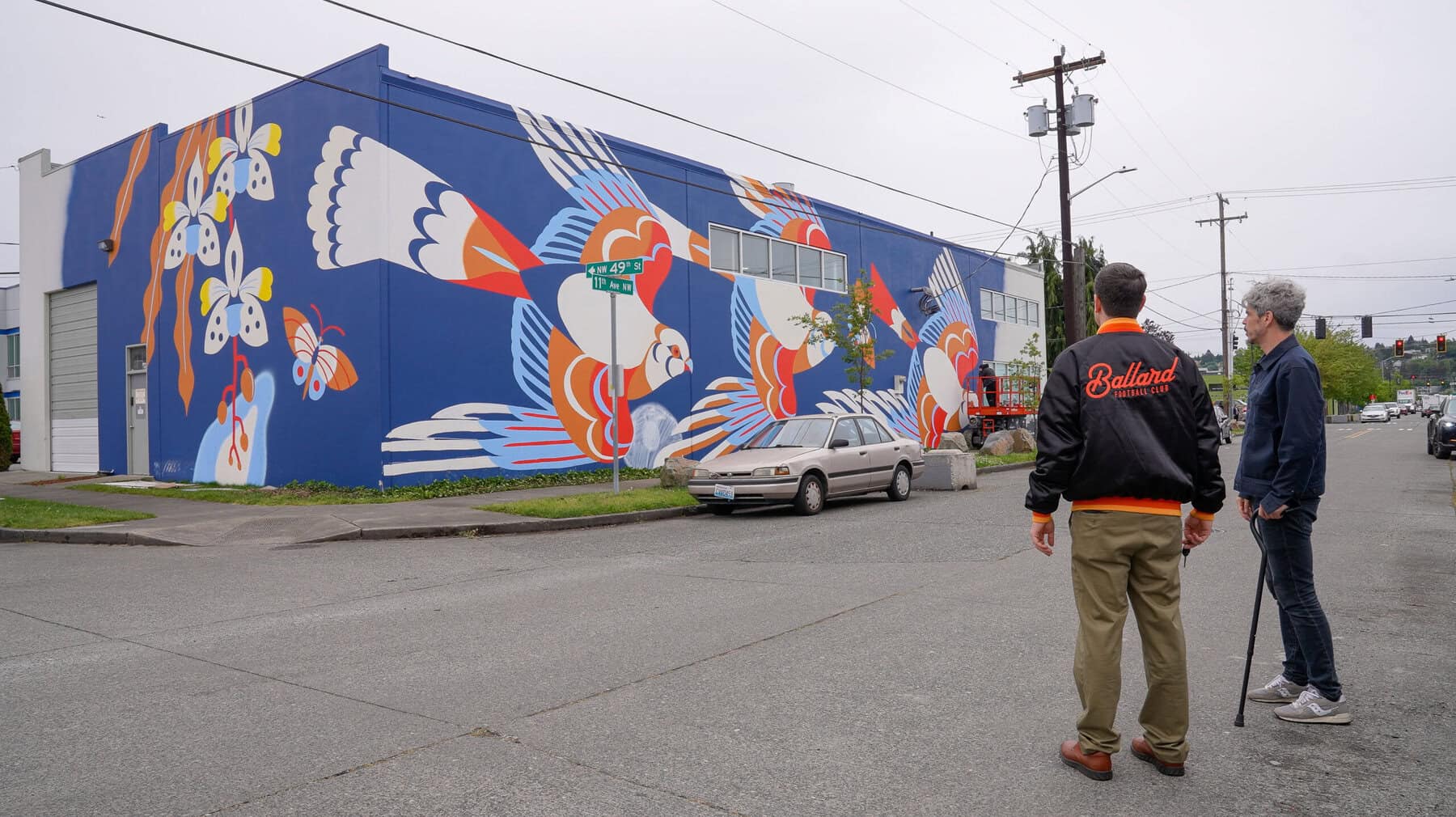 New murals bring color to the Ballard Brewery District