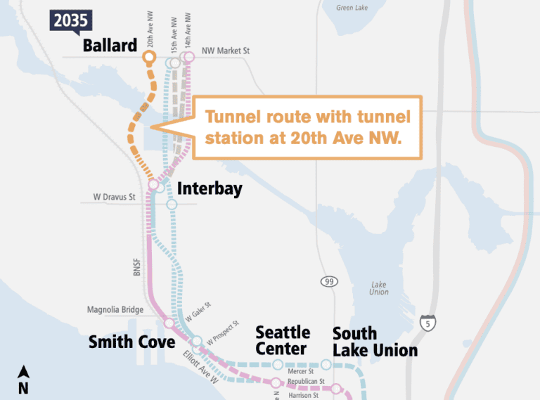 $450m could bring a light rail tunnel into downtown Ballard - My Ballard