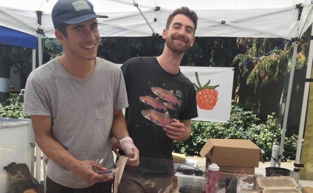 Salmonberry Goods taking break from Ballard Farmers Market
