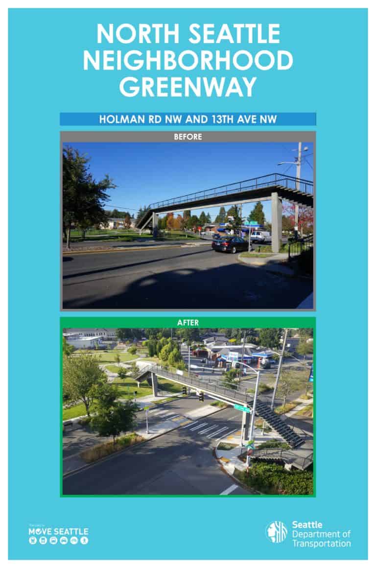 Bike parade and celebration for new North Seattle Greenway - My Ballard