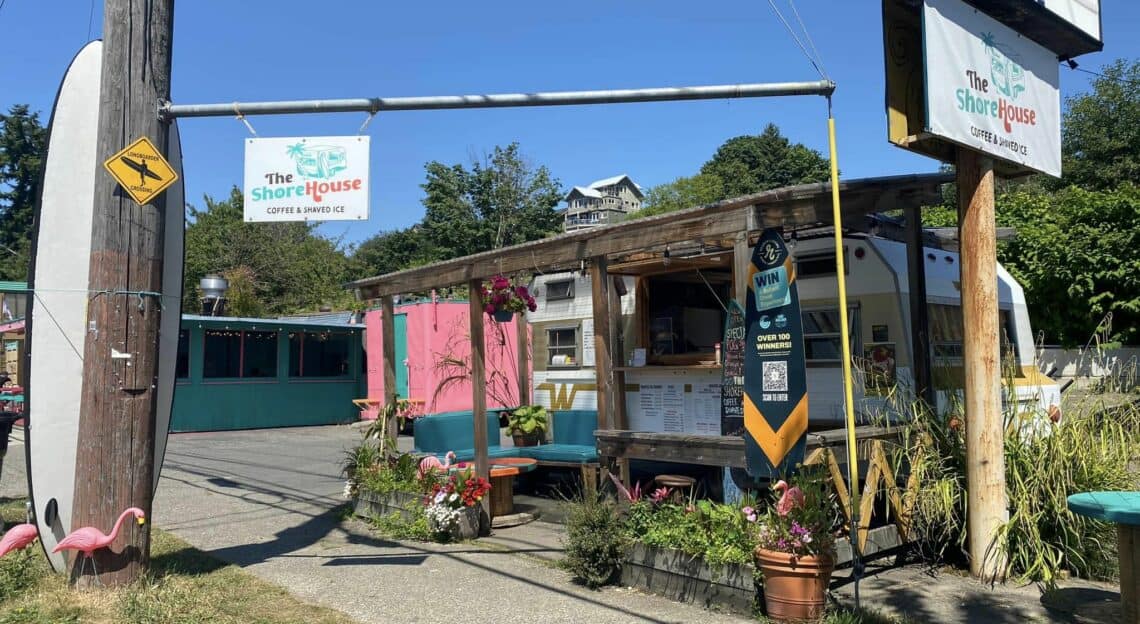 Coffee and shaved ice spot The Shore House opens near Golden Gardens ...